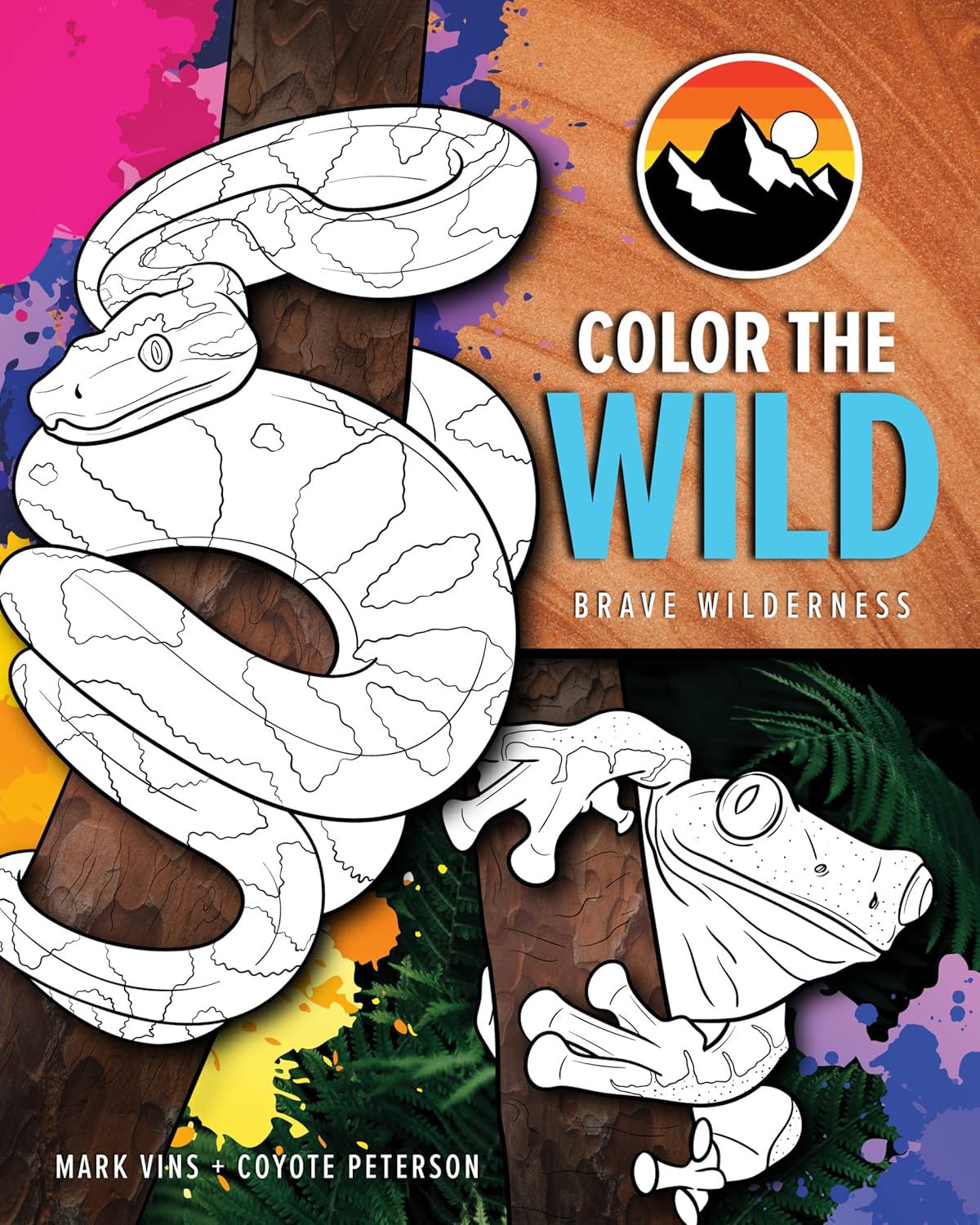 Color the Wild: Brave Wilderness Coloring Pages (Coyote Peterson Animal ...