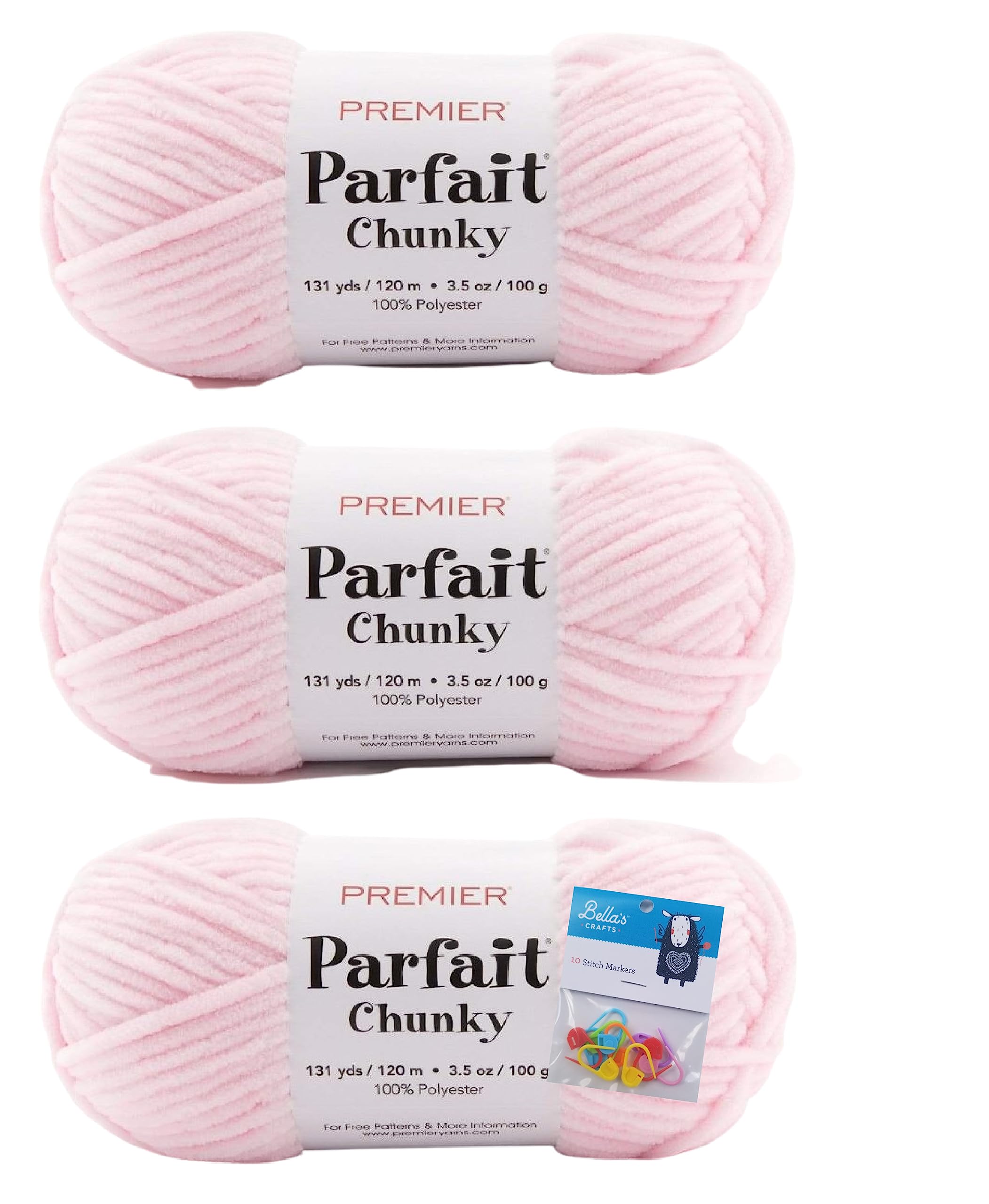 Amazon.com: Premier Yarns Parfait Chunky - 3.5 Oz - #6 Super Bulky ...