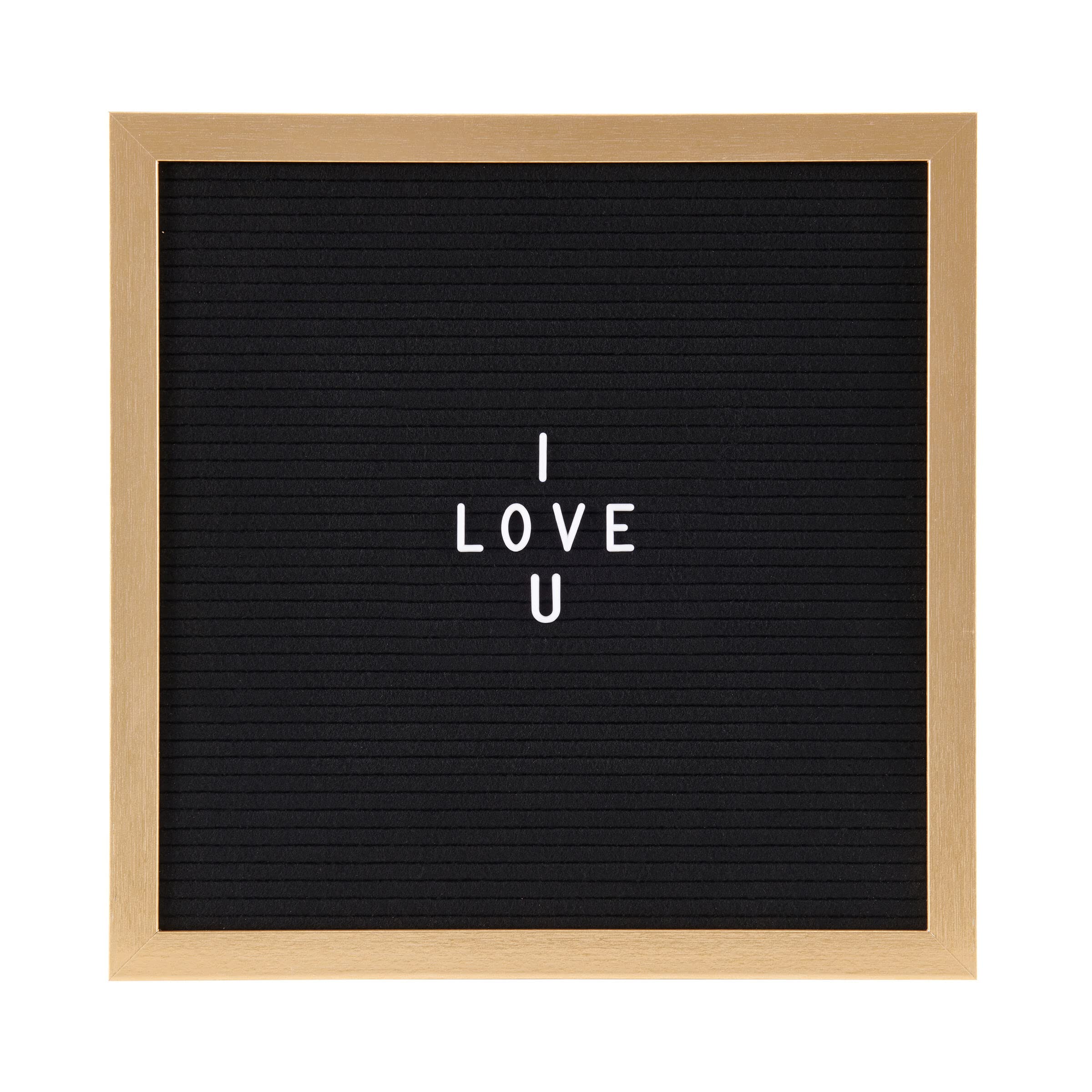 Amazon.com : Melannco Felt Letter Board, Hexagonal, with Letters ...