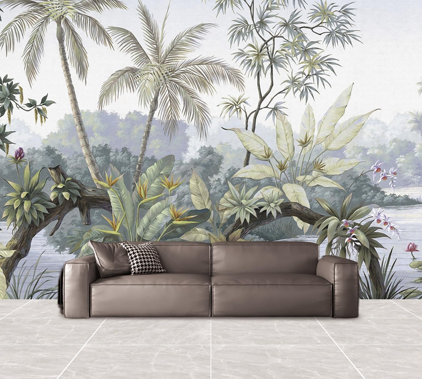 Papier Peint Foret Tropicale