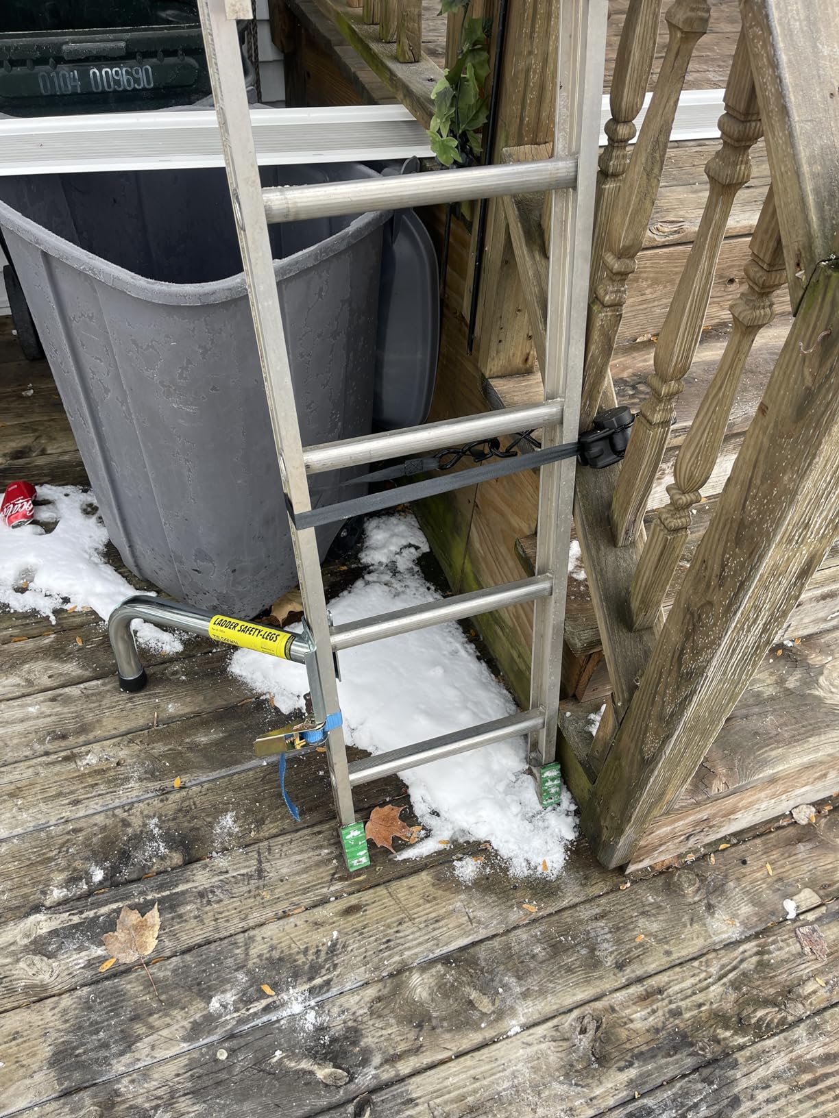 Tie Down Engineering Ladder Safety Legs | 11 lbs. | Ladder Accessories ...