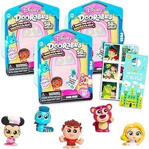 Amazon.com: Disney Doorables Series 8 Mega Pack - Bundle with 3 Disney ...