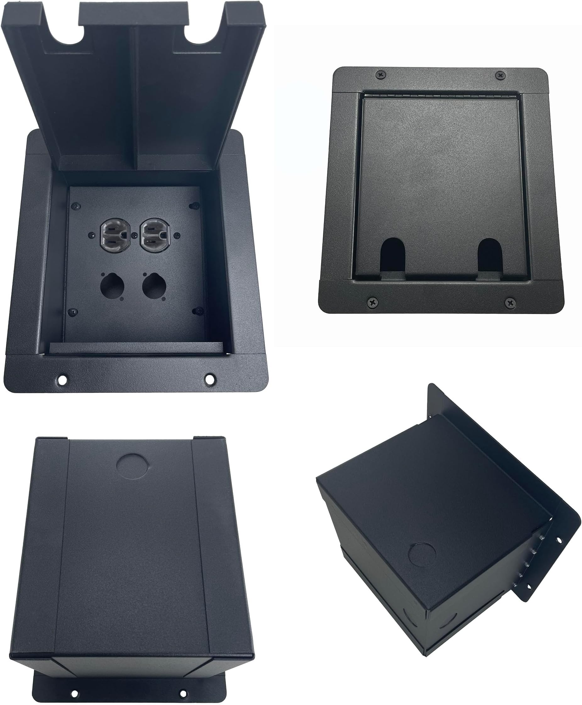 Amazon.com: ProCraft Pro Audio Recessed Floor Pocket Box. Loaded AC ...