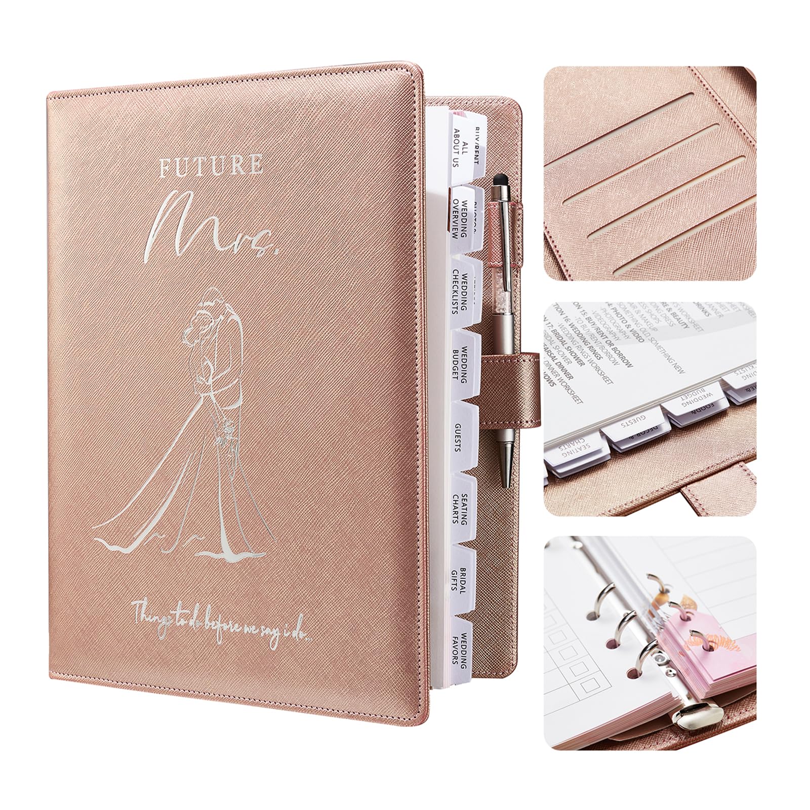 Amazon.com : AW BRIDAL Best Engagement Gifts for Fiance Her Wedding ...