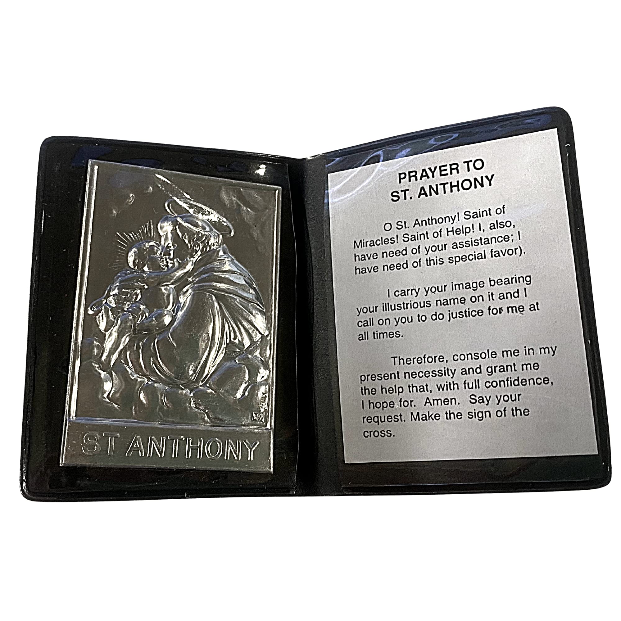 Amazon.com: Metal Catholic Patron Saint Plaque with Prayer in ...