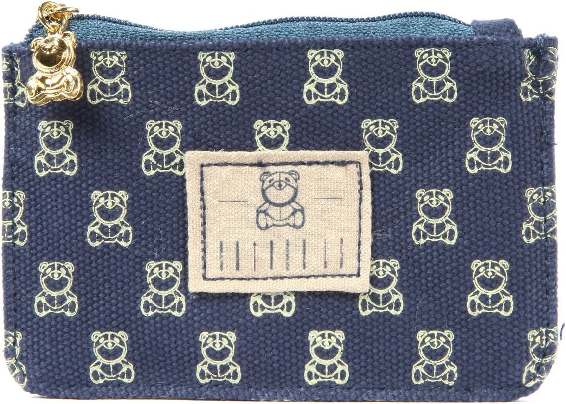 Amazon.com: Entree Men's Bear Coin Pouch One Size Blue : Clothing ...