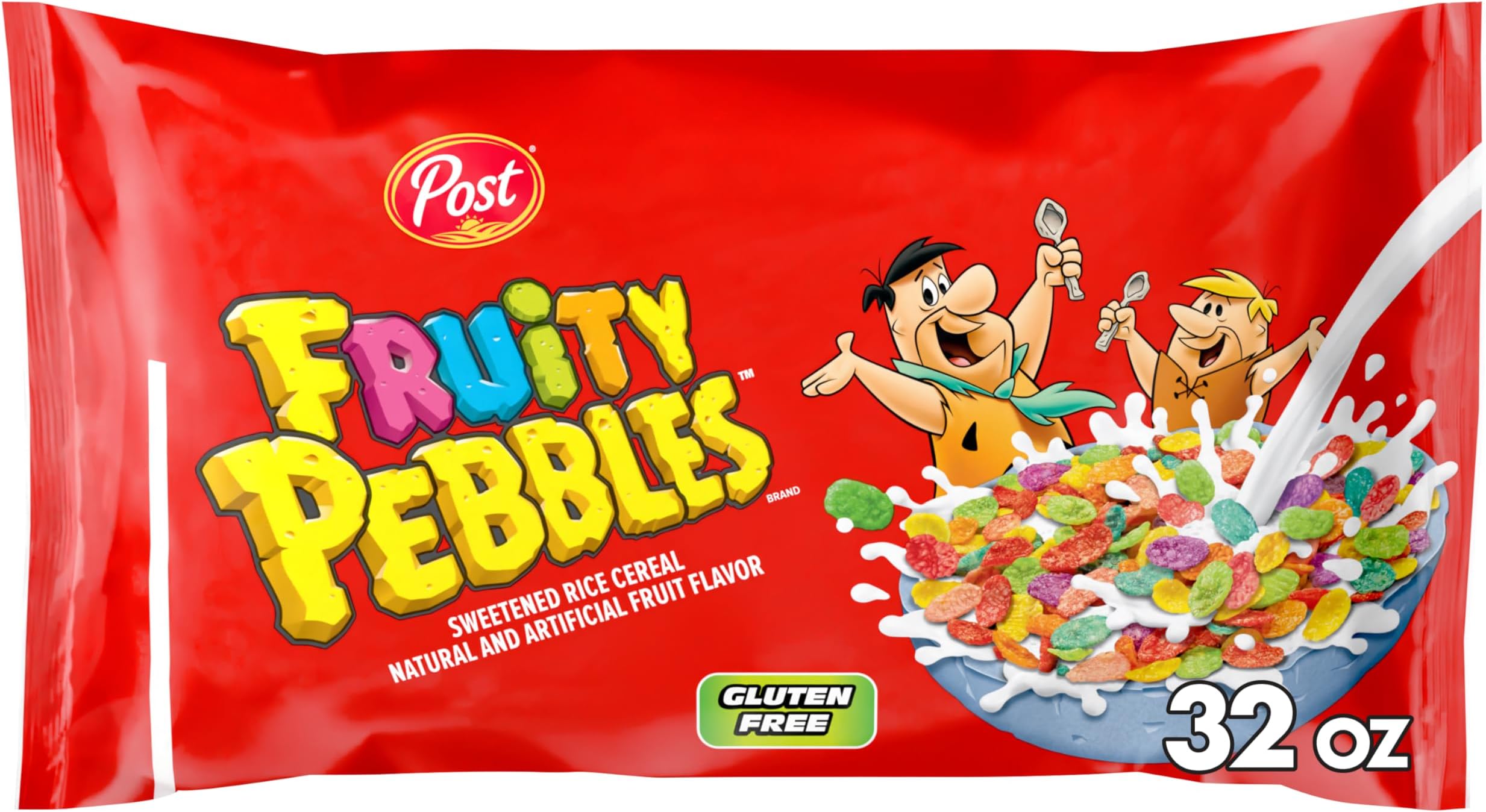 Amazon.com: Post Fruity Pebbles Cereal, 11-Ounce Boxes (Pack of 4 ...