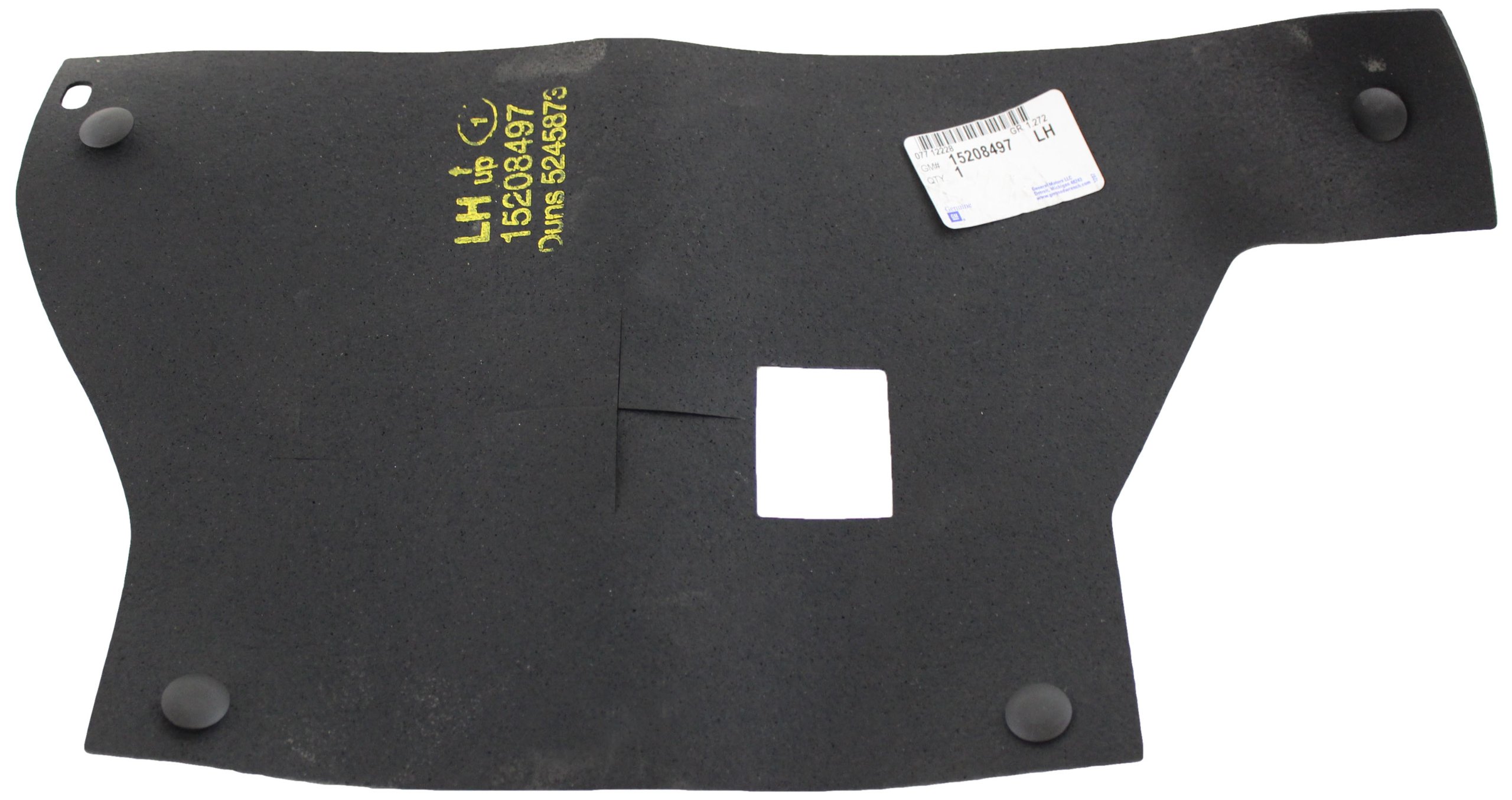 Amazon.com: Genuine GM 15208497 Radiator Air Baffle, Left : Automotive