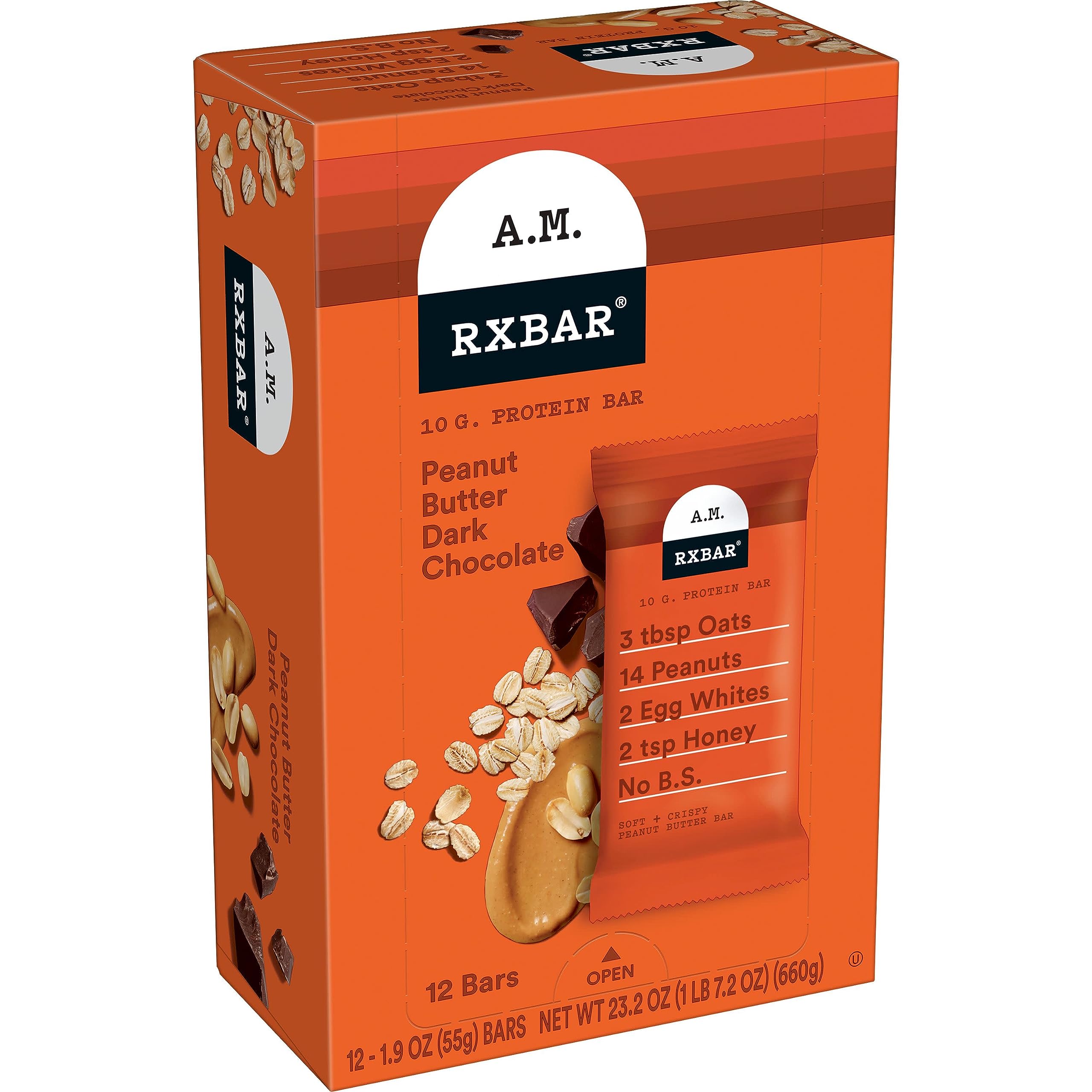 Snapklik.com : RXBAR AM Protein Bars, Gluten Free Snacks, Breakfast ...