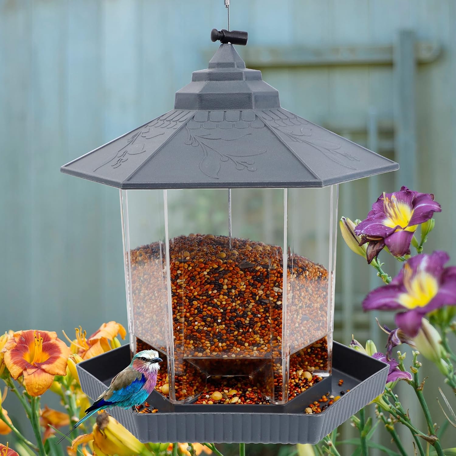 Buy Twinkle Star Wild Bird Feeder, Outdoor Hanging for Garden Yard ...