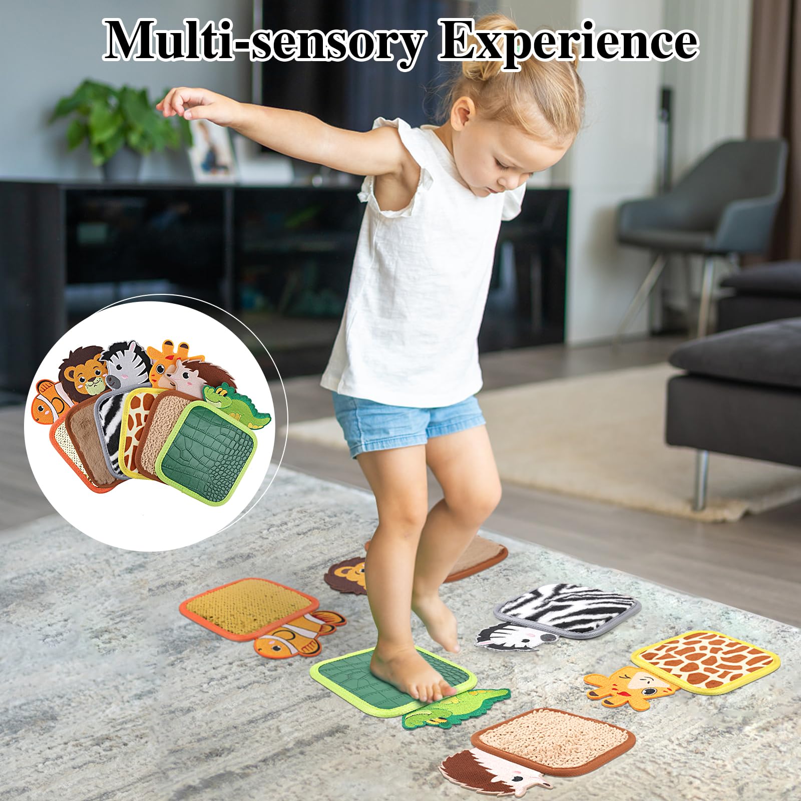 Snapklik.com : Sensory Mats For Autistic Children,Textured Sensory Toys ...