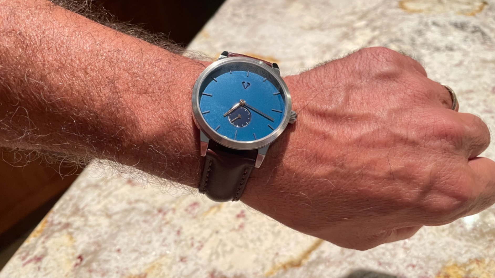 $11/mo - Finance Watch for Men Swiss Quartz Sapphire Mirror Stainless ...