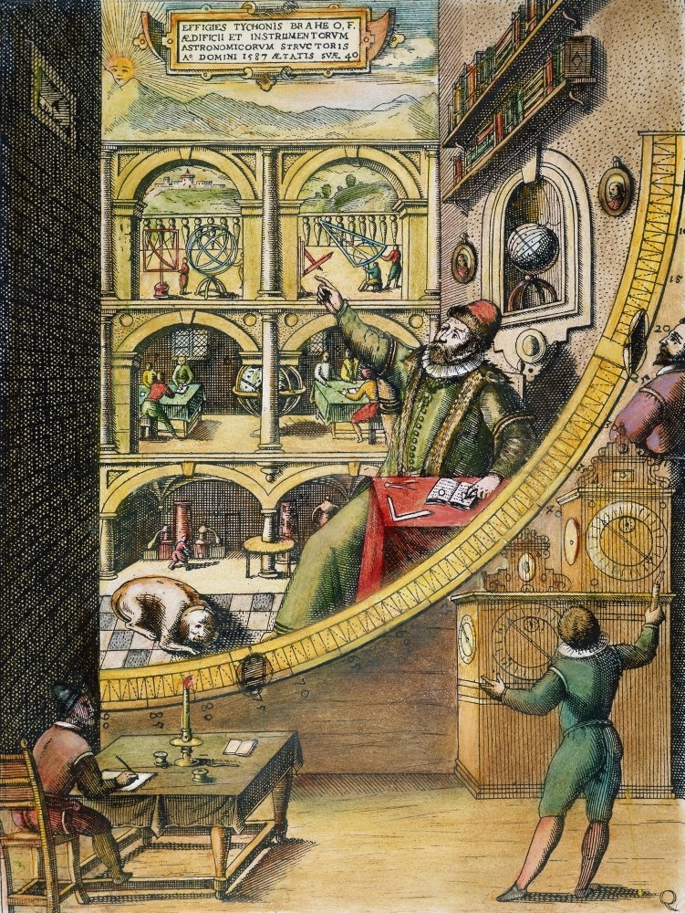 Tycho Brahe Instruments Tycho Brahe Quadrant Hi Res Stock Photography