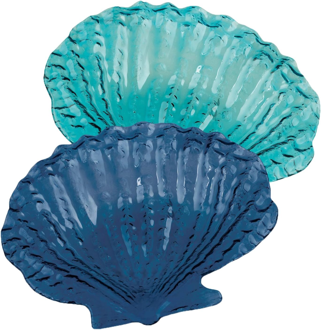 Amazon.com | Grasslands Road Glass Scallop Shell Platter, 10-Inch ...