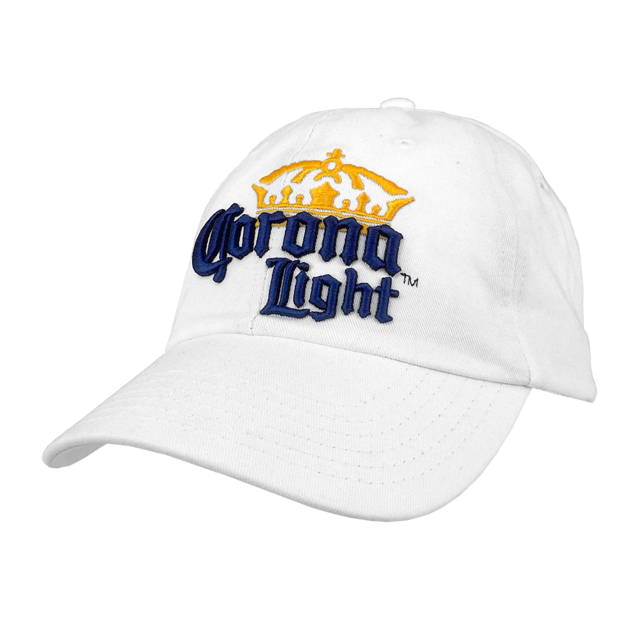Amazon.com: Tee Luv Corona Light Hat - Corona Beer Crown Logo Baseball ...