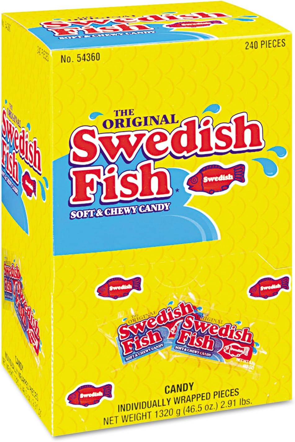 Amazon.com: SWEDISH FISH Soft & Chewy Candy, 12- 5 oz Bags