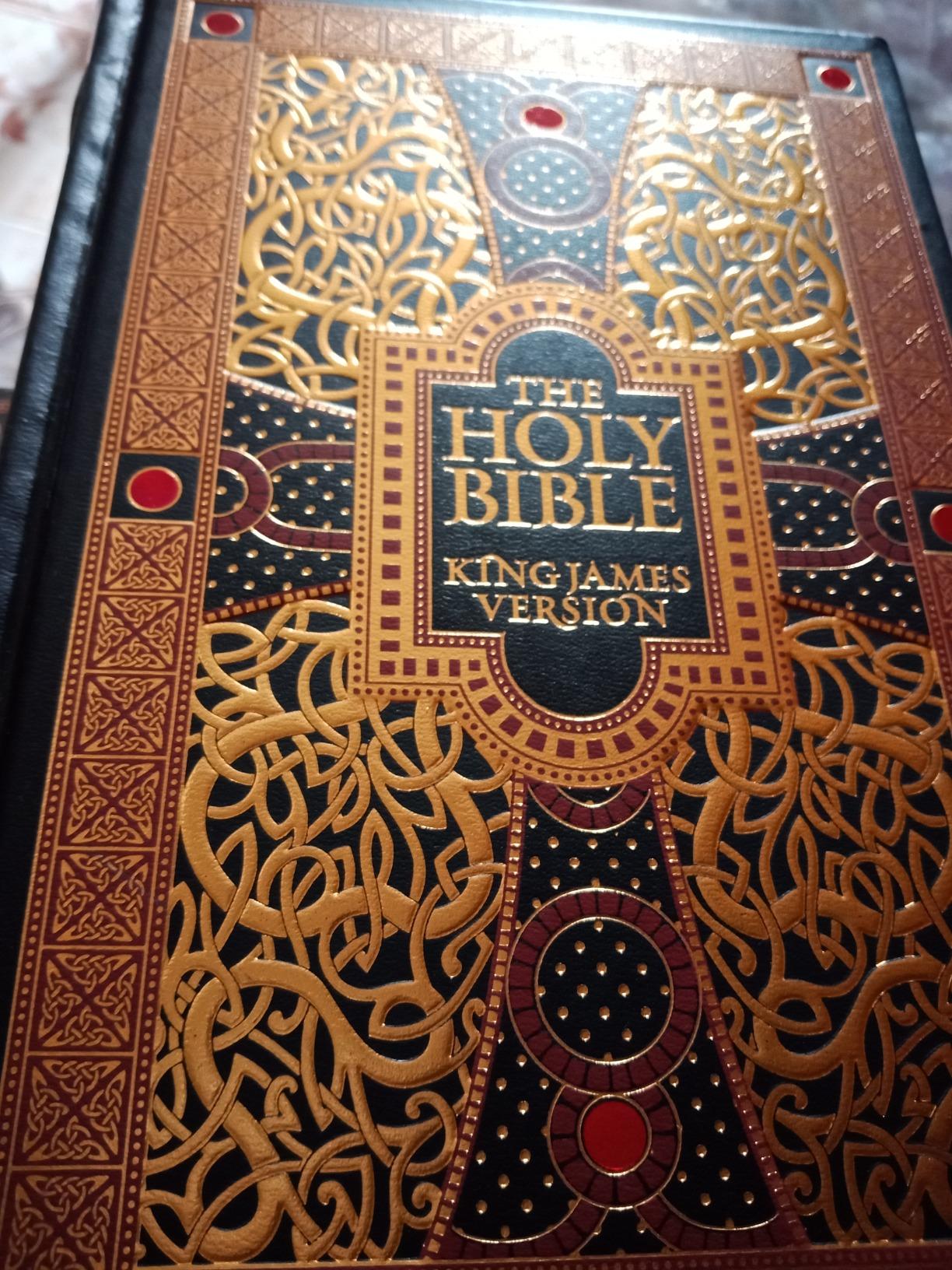 Buy Holy Bible: King James Version, Royal Purple, Leather Look Binding ...