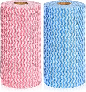 Amazon.com: HOUSELY Kitchen Towel Roll Pack of 2 Kitchen Tissue Roll ...