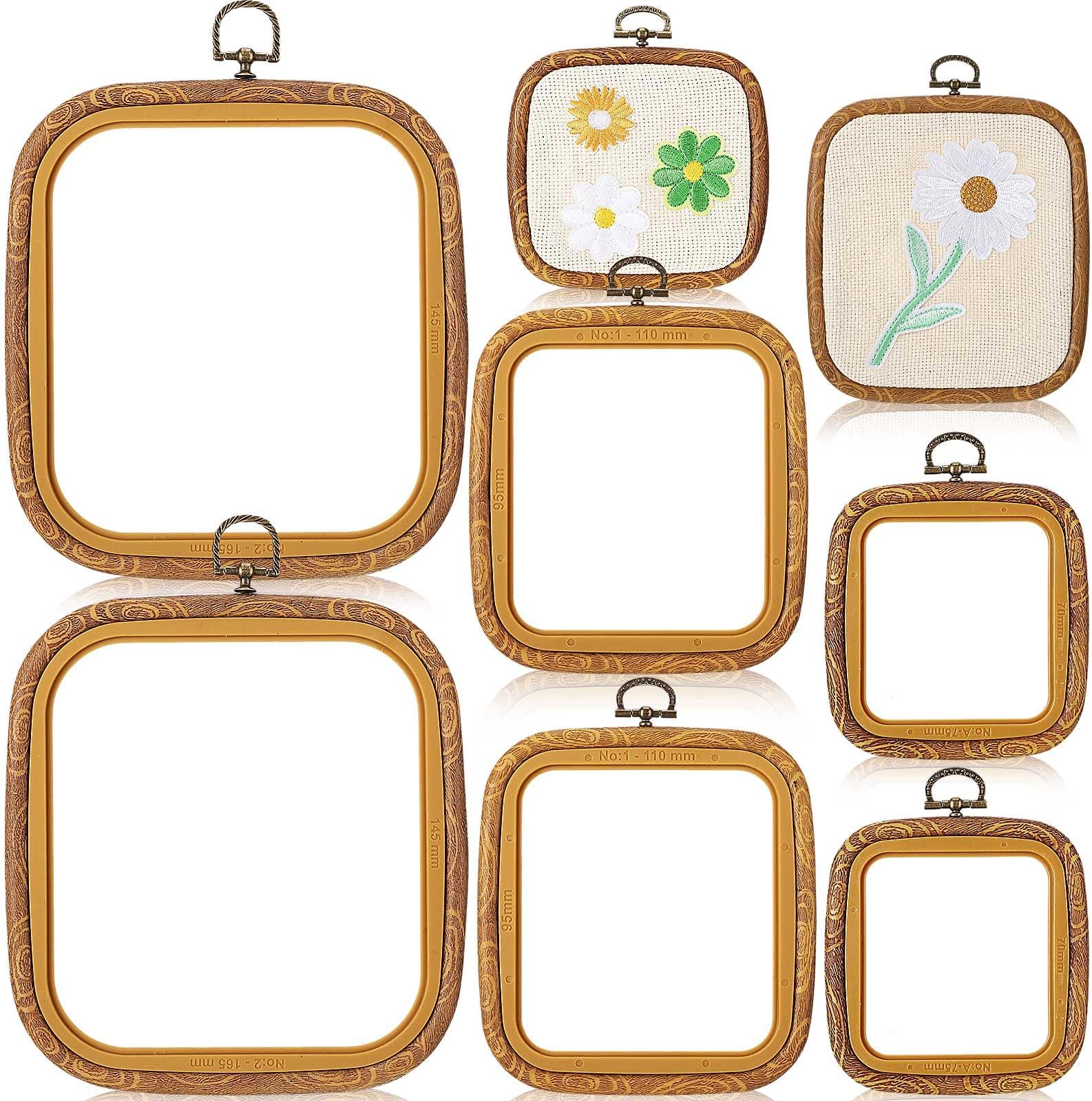 Amazon.com: DMC Square Wooden Embroidery Hoop/Frame - 8 inch