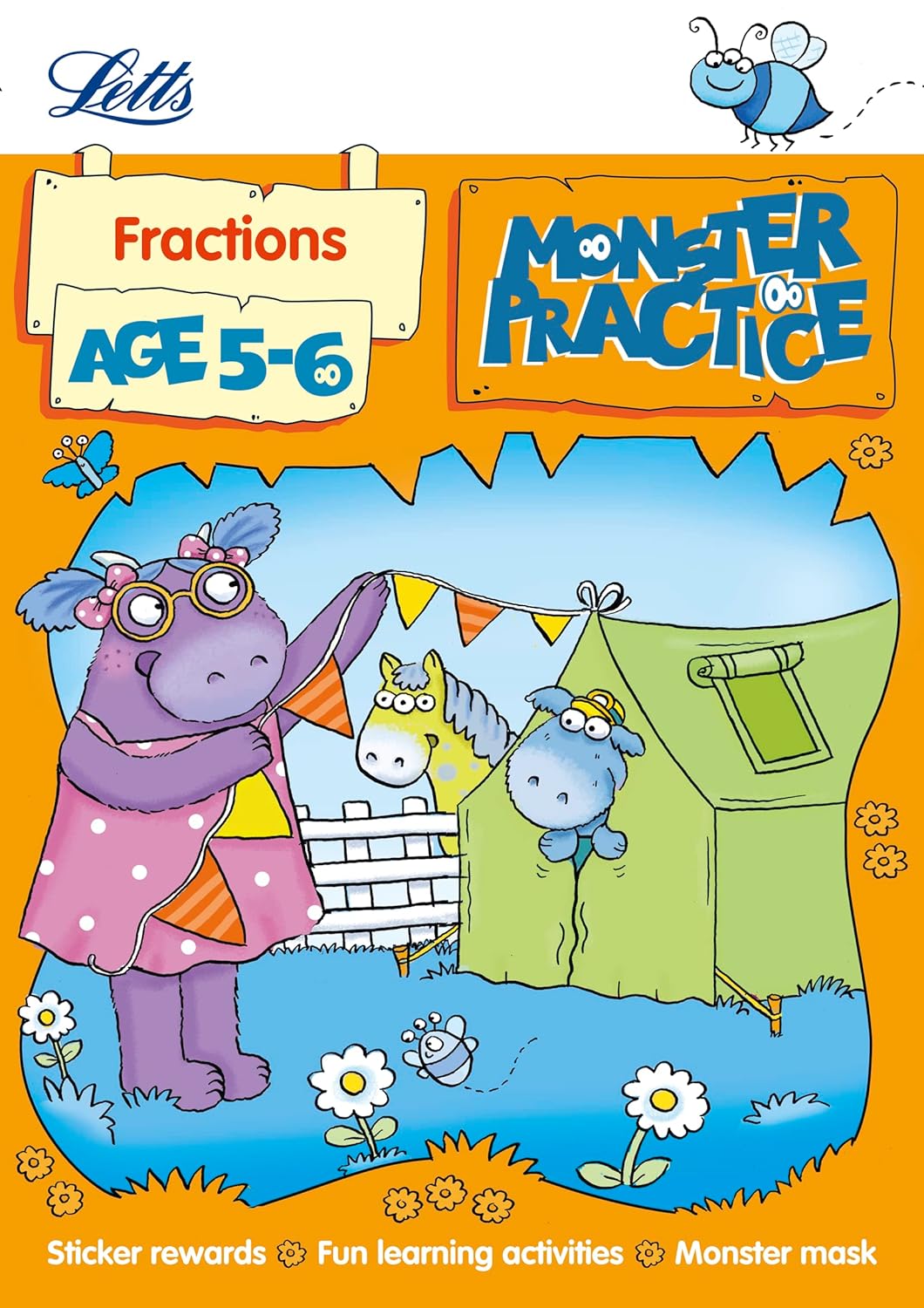 Fractions Age 5-6 (Letts Monster Practice) : Letts KS1: Amazon.co.uk: Books