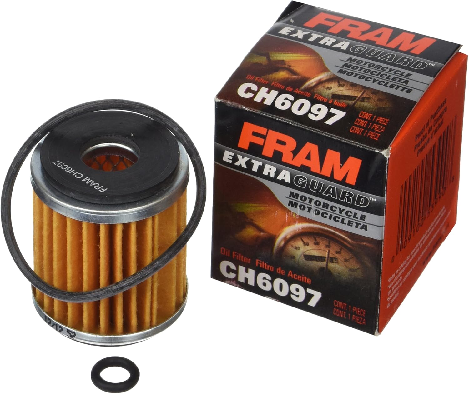 Amazon.com: FRAM Extra Guard CH6097 Motorcycle/ATV Replacement Oil ...
