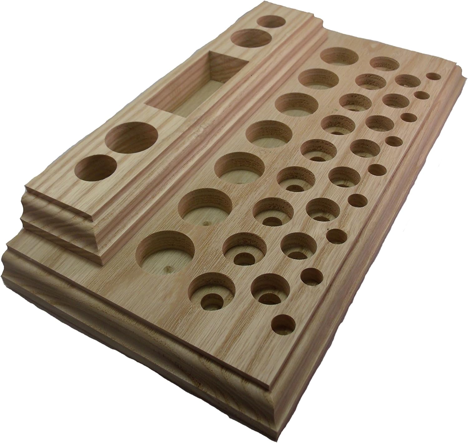 Amazon.com: Natural Ash Wood Large Box MOD/Bottle/Tank Vapor Stand(Vamo ...