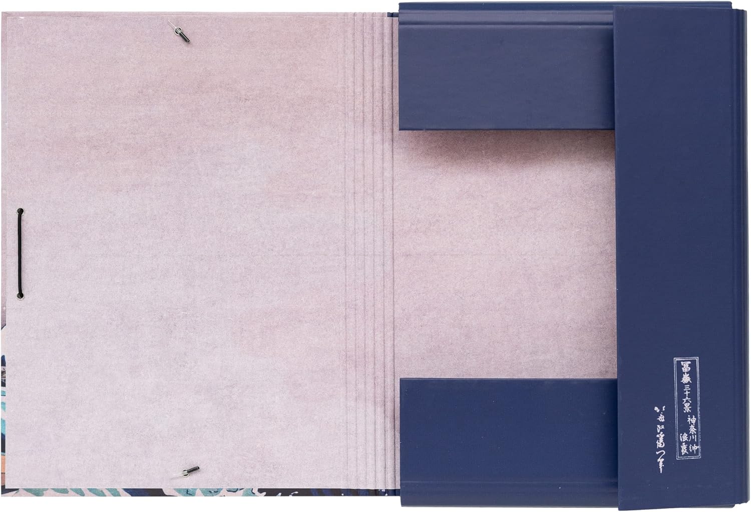 Kokonote Hokusai A4 File Folder – 13.4 x 10 inches or 34 x 25.5 cm – 3 ...