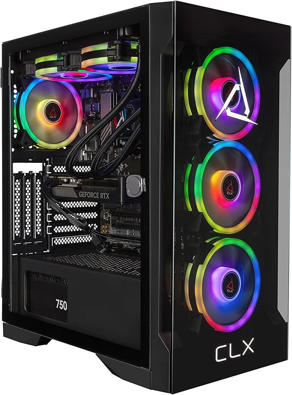 Amazon.com: CLX Set Gaming PC - AMD Ryzen 7 9700X 3.8GHz, GeForce RTX ...