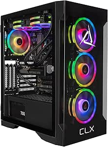 Amazon.com: CLX Set Gaming PC - AMD Ryzen 7 9700X 3.8GHz, GeForce RTX ...