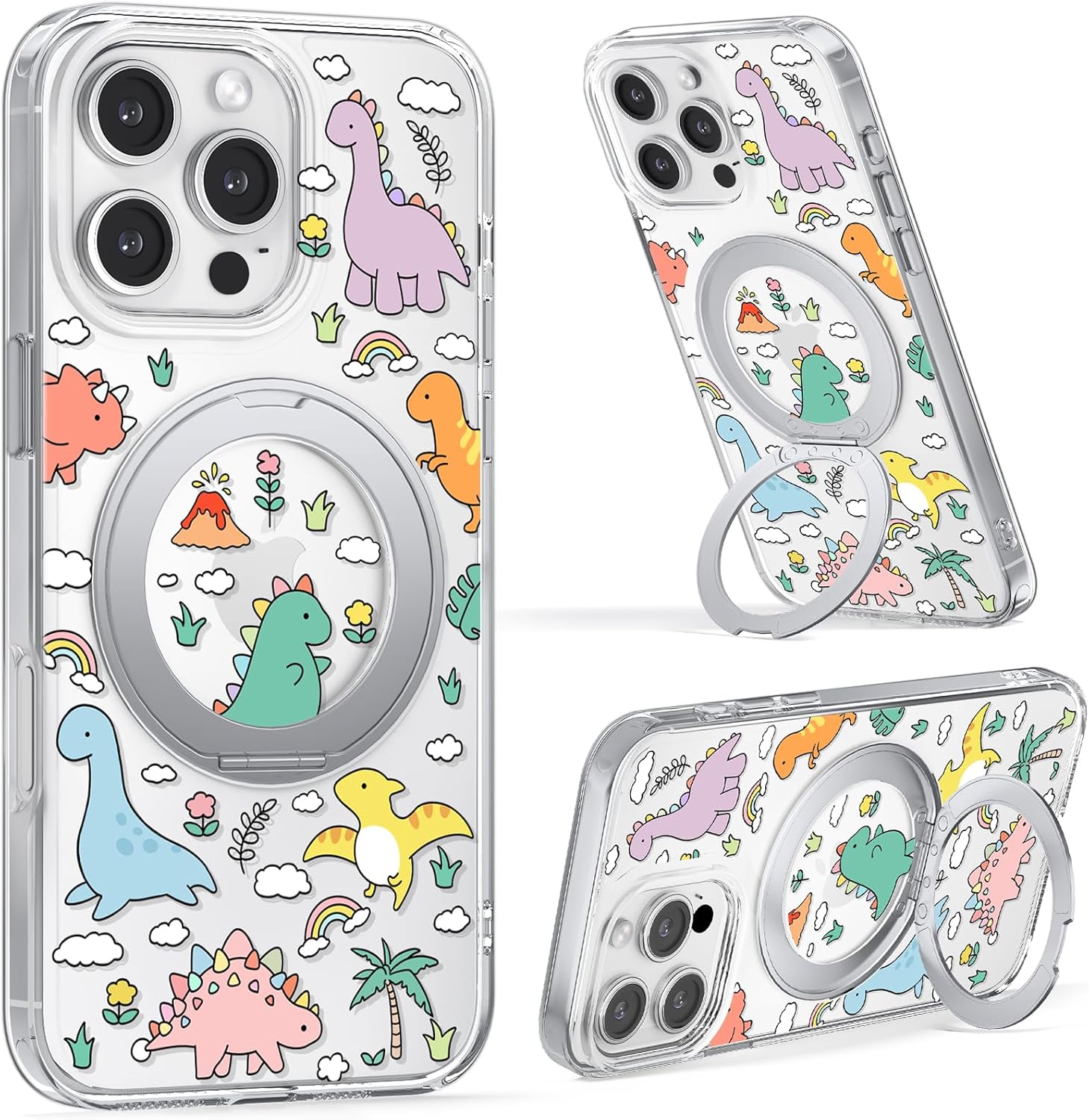 Amazon.com: FEWGEY Phone case for iPhone 16 Pro with 360 Degree Phone ...