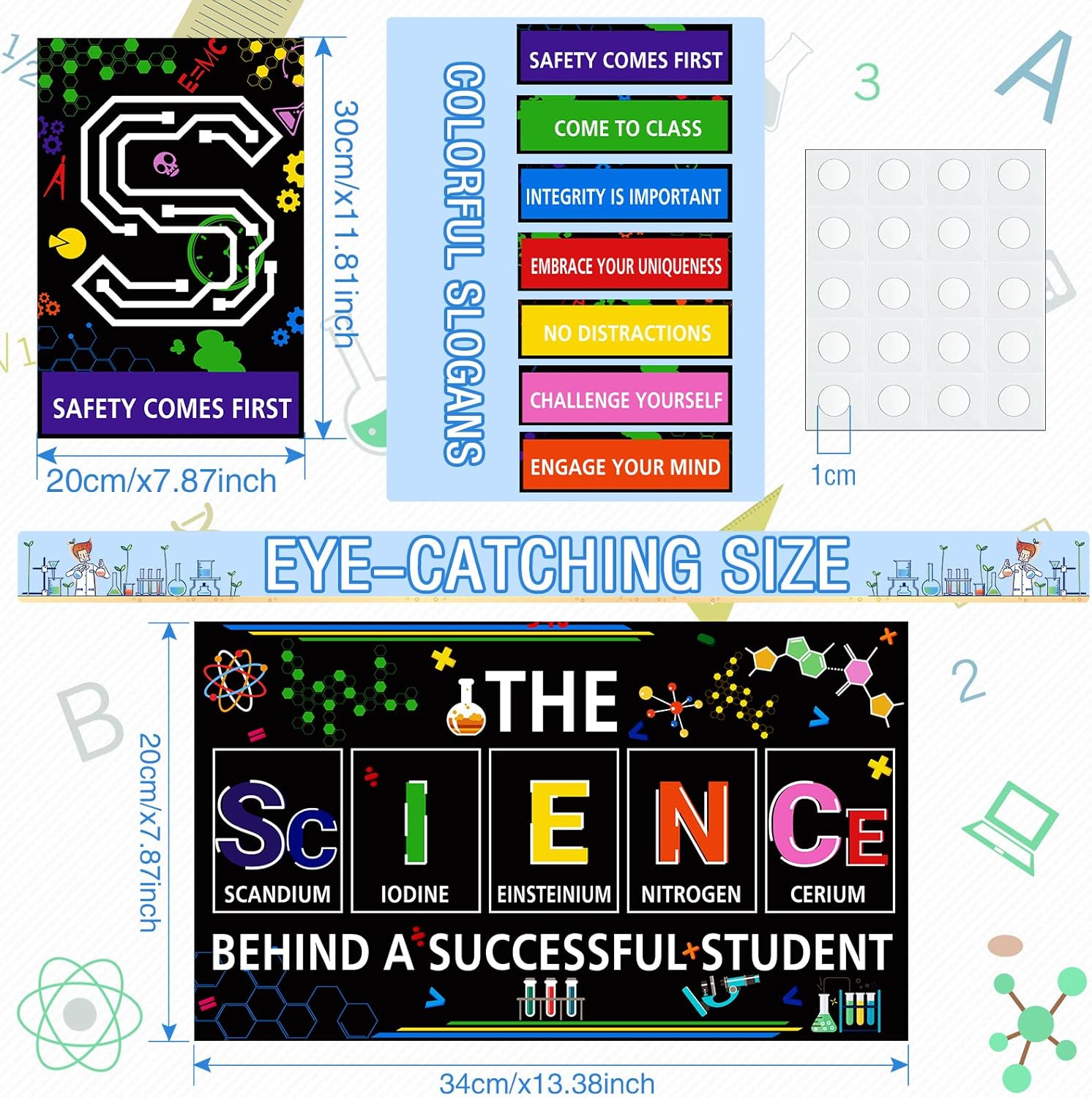 8 Pieces Science Classroom Decoration Science Poster Philippines | Ubuy