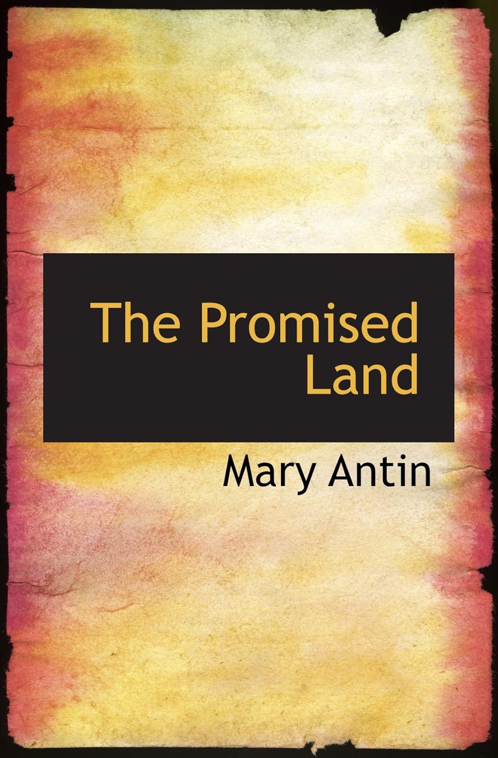 The Promised Land: Antin, Mary: 9780559068225: Amazon.com: Books