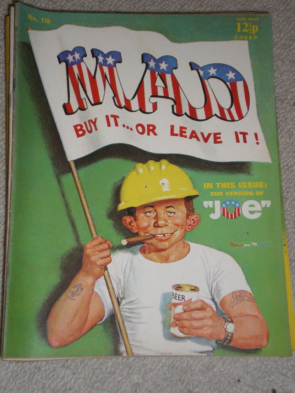 MAD Magazine, Issue No. 116, January 1968: Amazon.co.uk: Albert B ...
