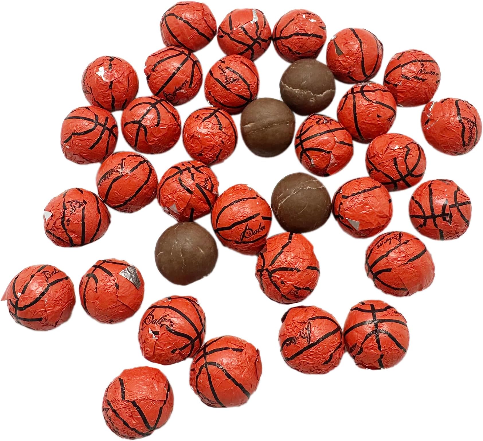 Amazon.com : Chocolate Covered Footballs - 1 Lb Individually Wrapped ...