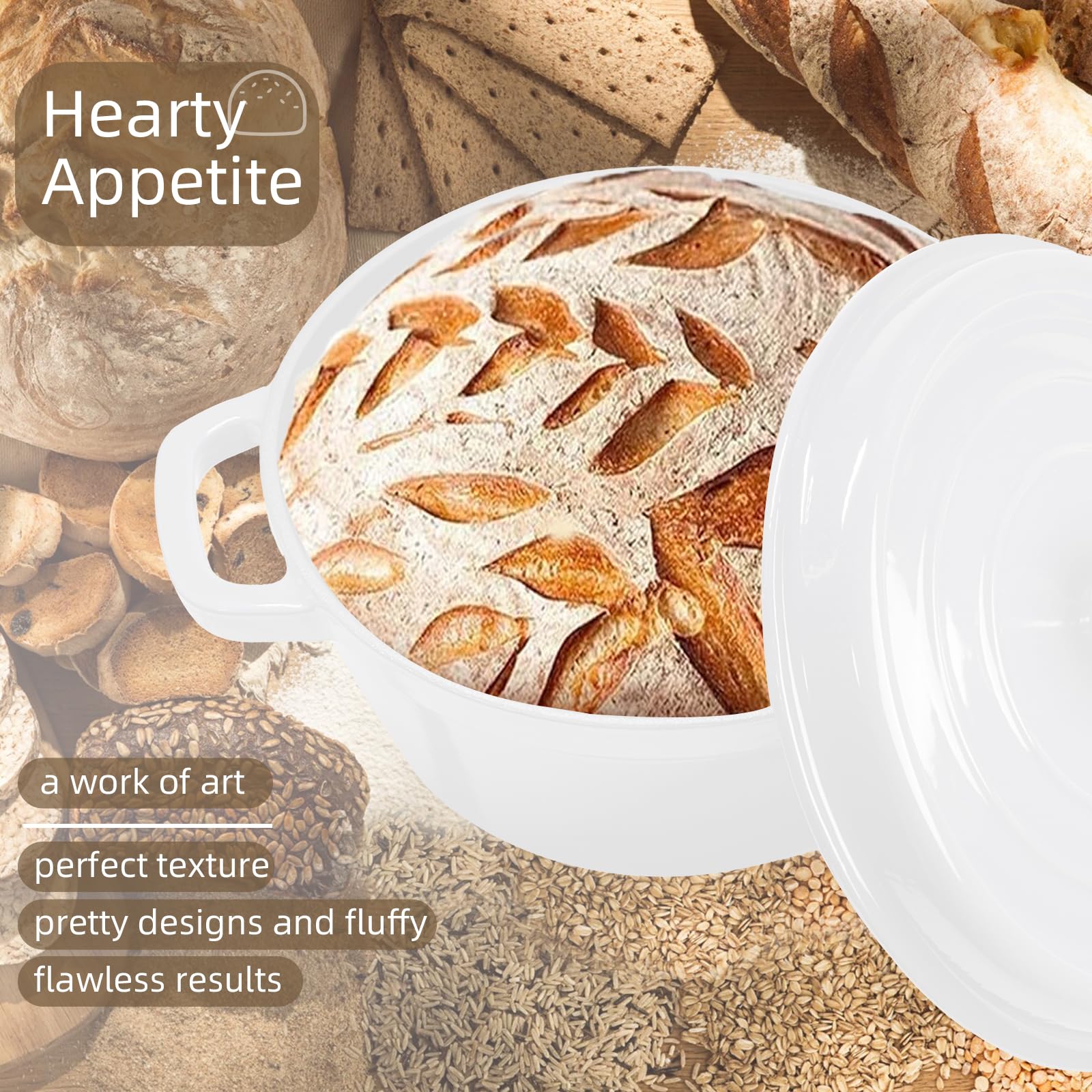 Snapklik.com : 4 Color Complete Sourdough Bread Makin Starter Kit ...