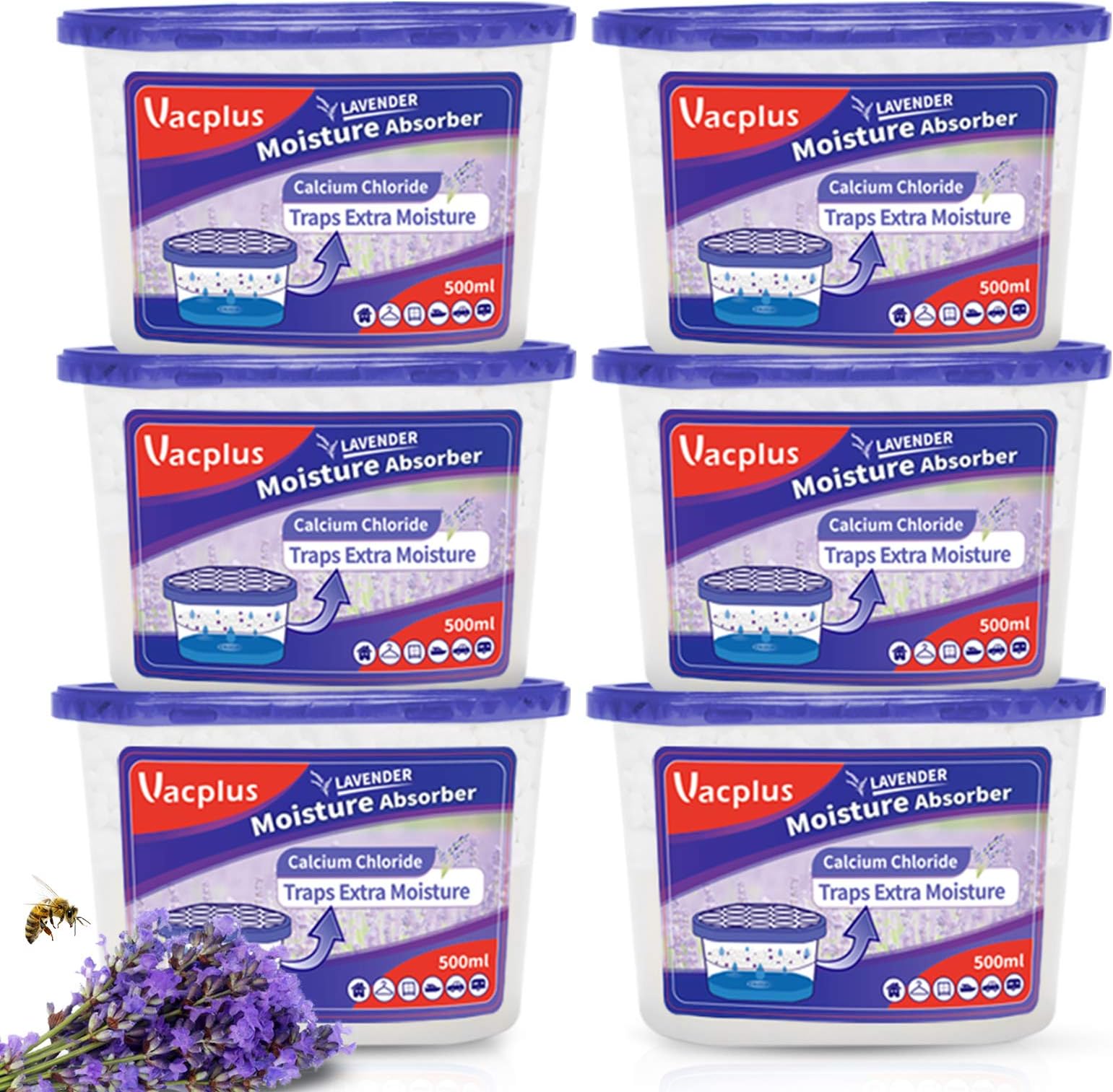 Amazon.com - DampRid Refillable Moisture Absorber, 10.5 oz. Cups, 4 ...