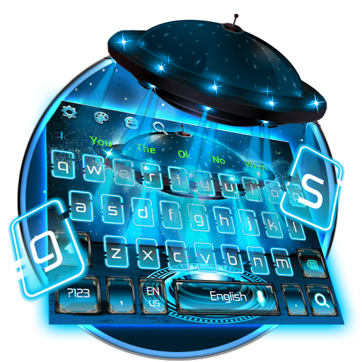 Radiant UFO Space Craft Keyboard Theme - App on Amazon Appstore