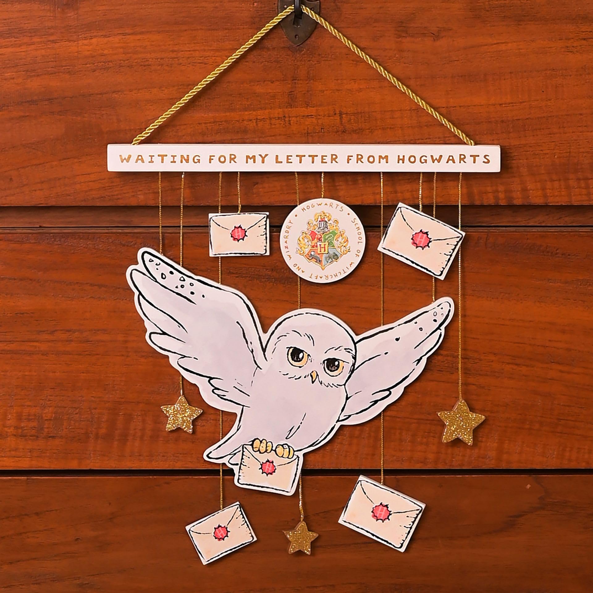 Harry Potter Hanging Wall Plaque – Hedwig Waiting For My Letter From ...