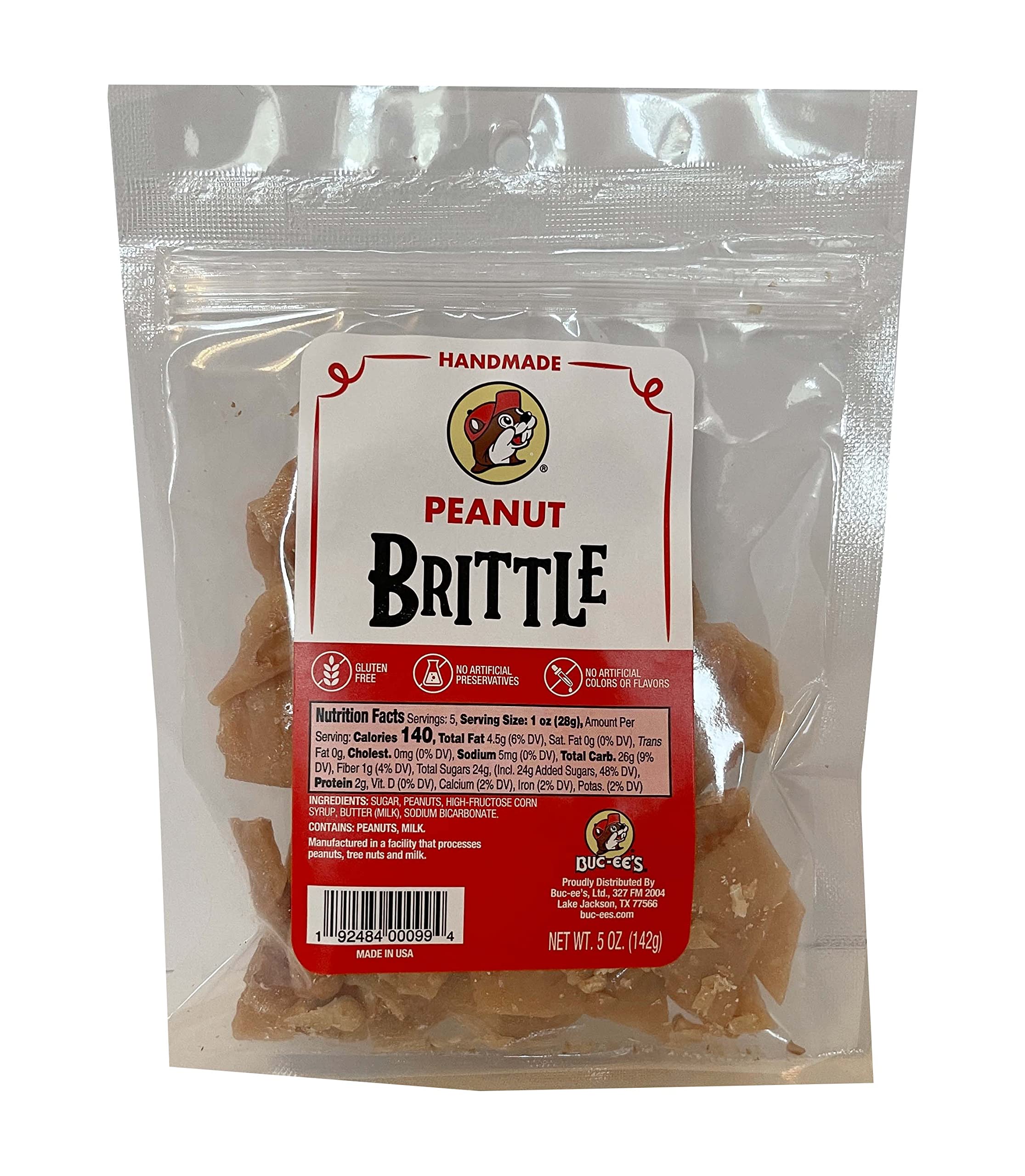 Amazon.com : Buc-ee's Peanut Brittle : Grocery & Gourmet Food