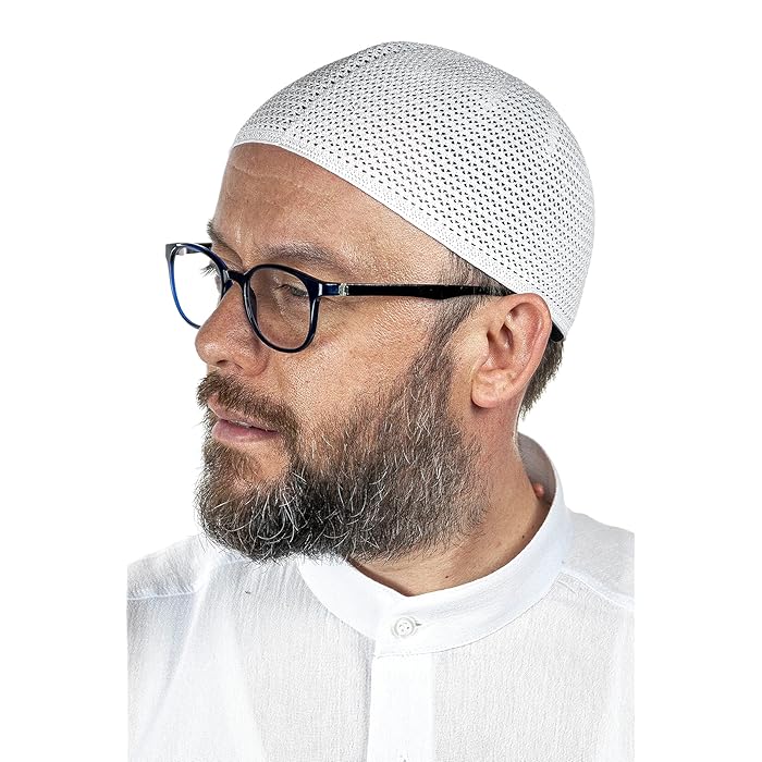 Buy Turkish Muslim Premium Knitting Kufi Hats for Men, Taqiya, Takke ...