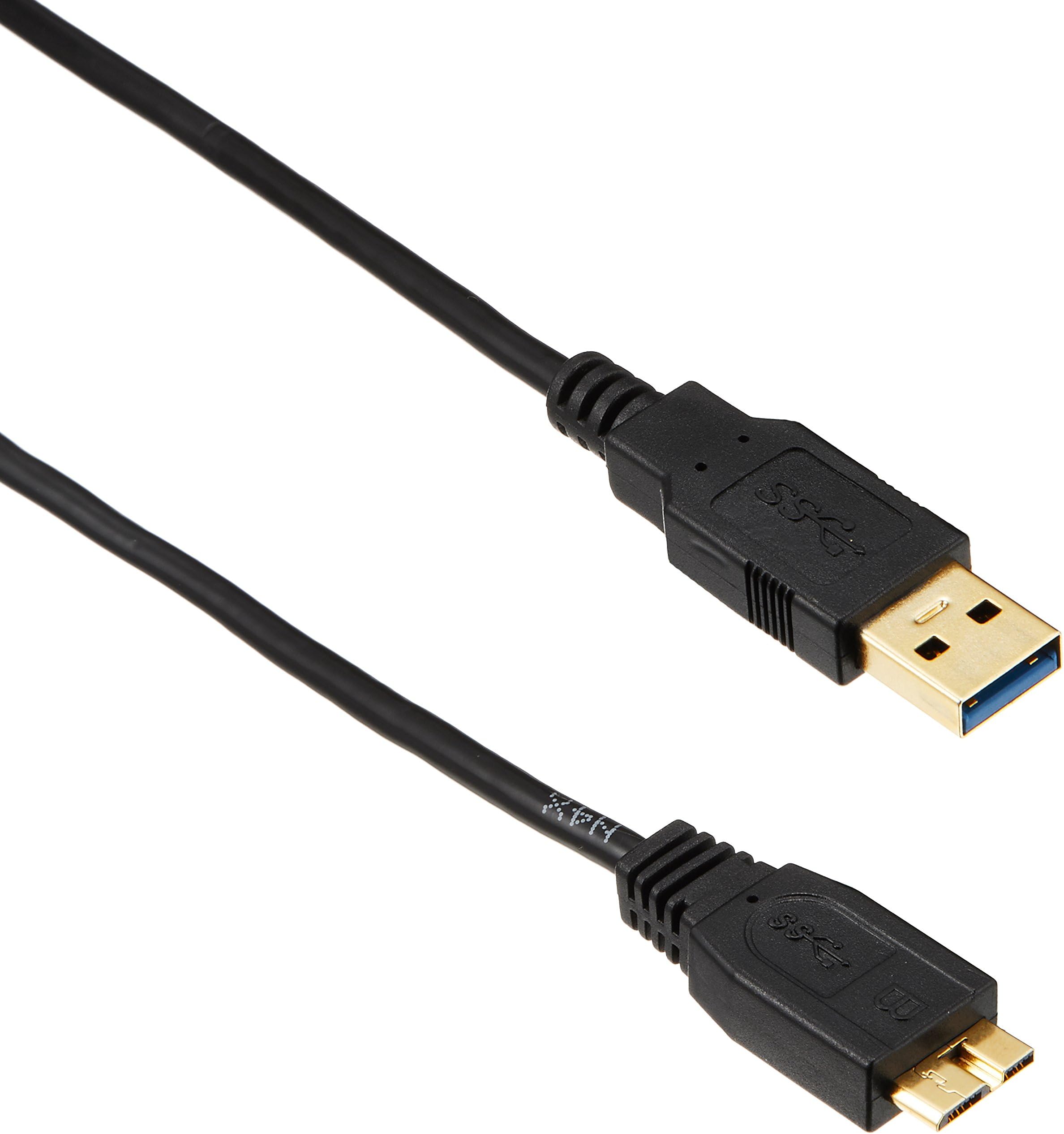 Amazon.co.jp: エレコム USBケーブル 【microB】 USB3.0 (USB A オス to microB オス) RoHS ...