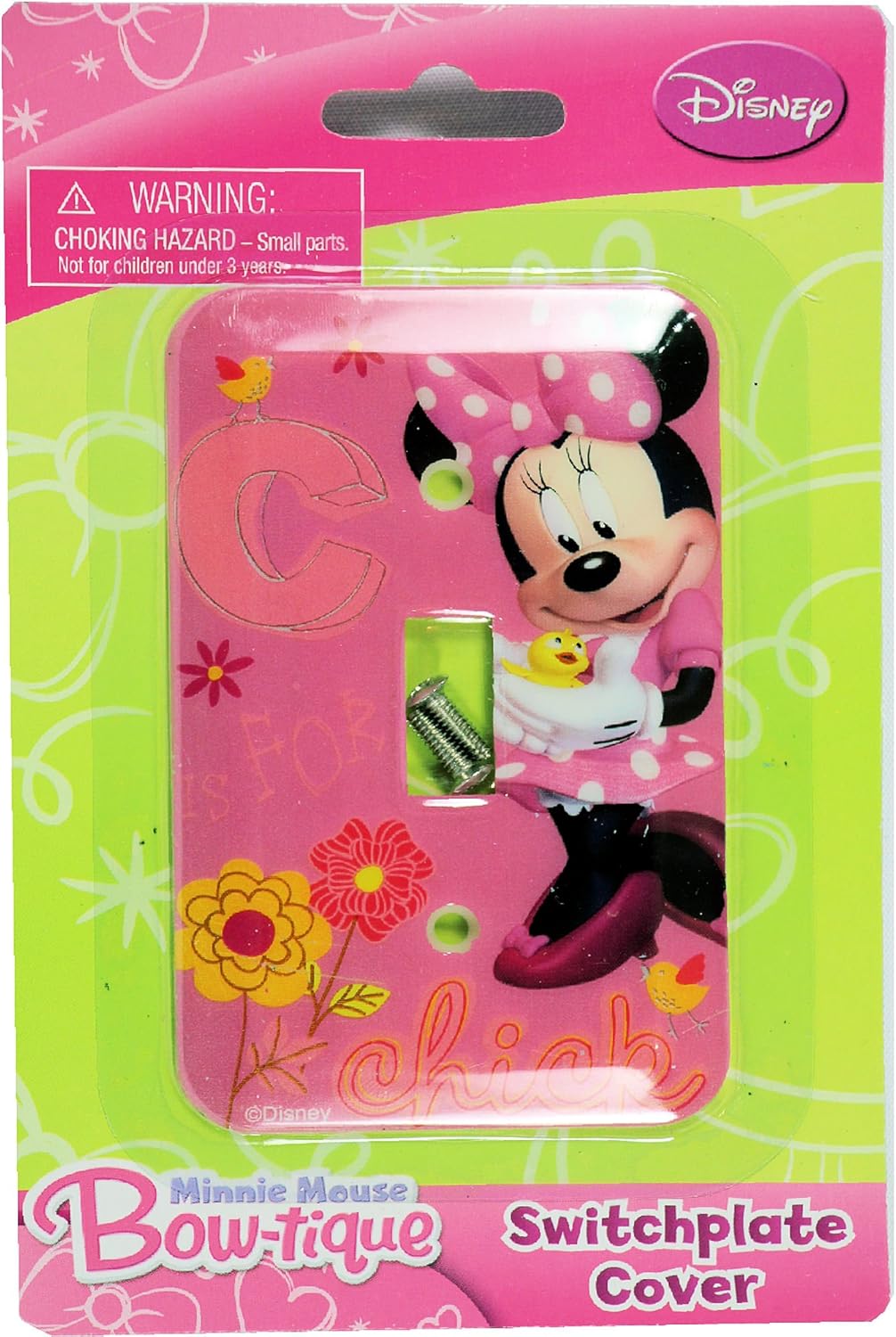 Amazon.com: Disney Mickey Mouse Switch Plate Cover (Minnie Mouse ...