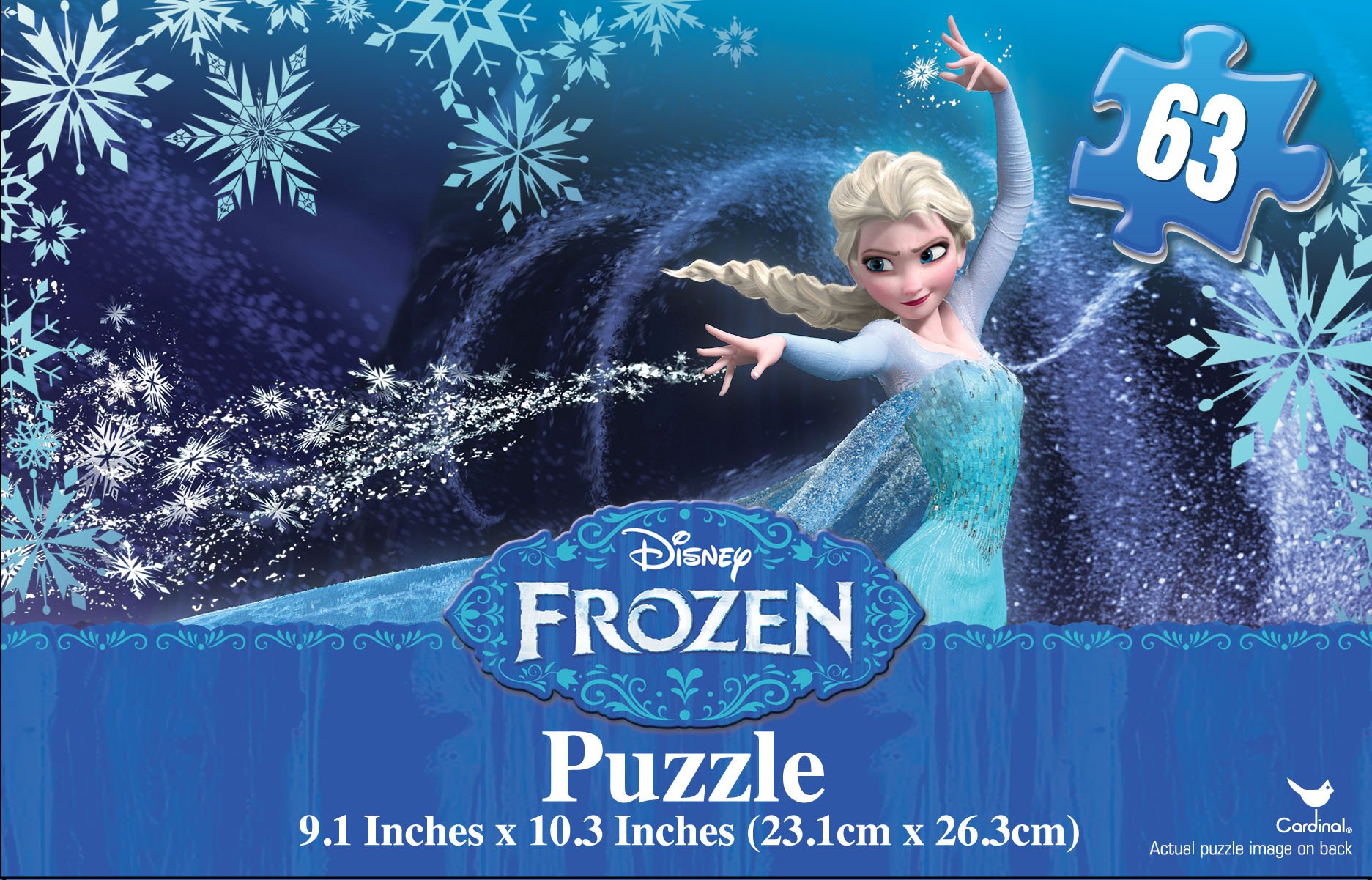 Amazon.com: Frozen 63 Pc Promo Puzzle in Gift Box : Toys & Games