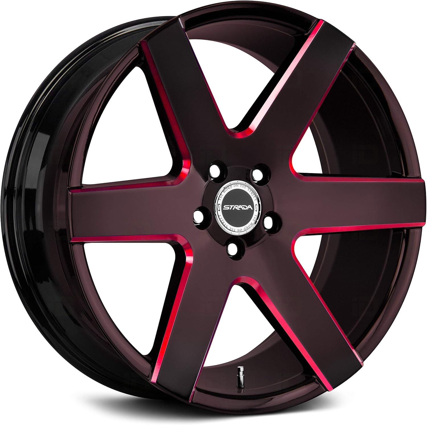 Amazon.com: STRADA CODA Custom Wheel - 20x8.5, 35 Offset, 5x114.3 Bolt ...