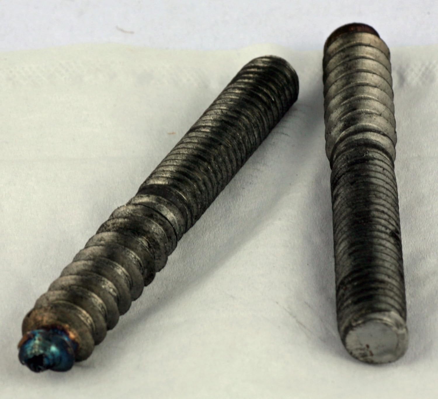 Amazon 3 8 X 1 1 2 Hanger Bolts Full Thread Steel Plain 100 Pack