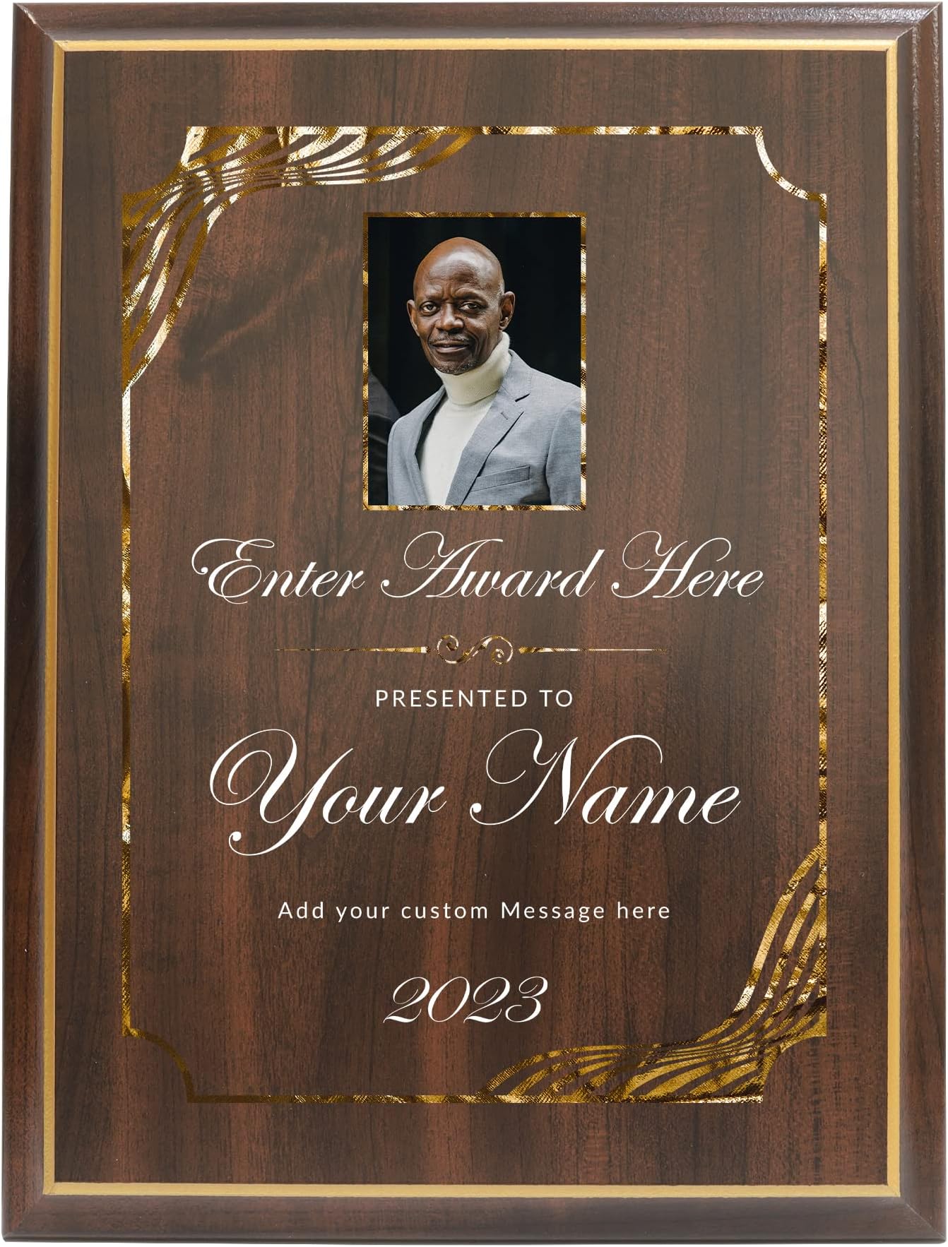 Amazon.com: 9" x 12" Custom Wall Plaque for Awards and Recognition ...