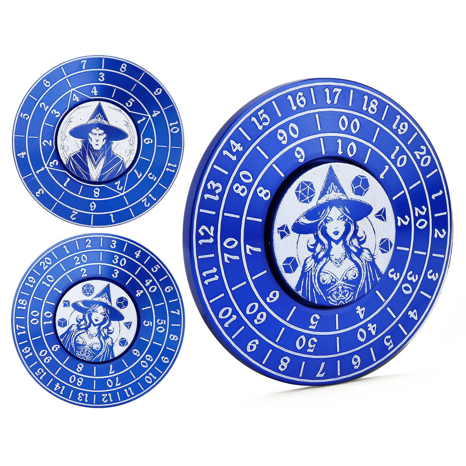 Amazon.com: PJOY Spinner Dice 7-in-1 Metal DND Dice Set Built-in D4, D6 ...