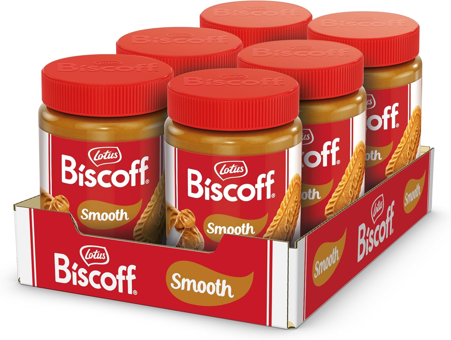 Lotus Biscoff | Sweet Spread | Smooth | 400g | Pack of 6 : Amazon.ca ...