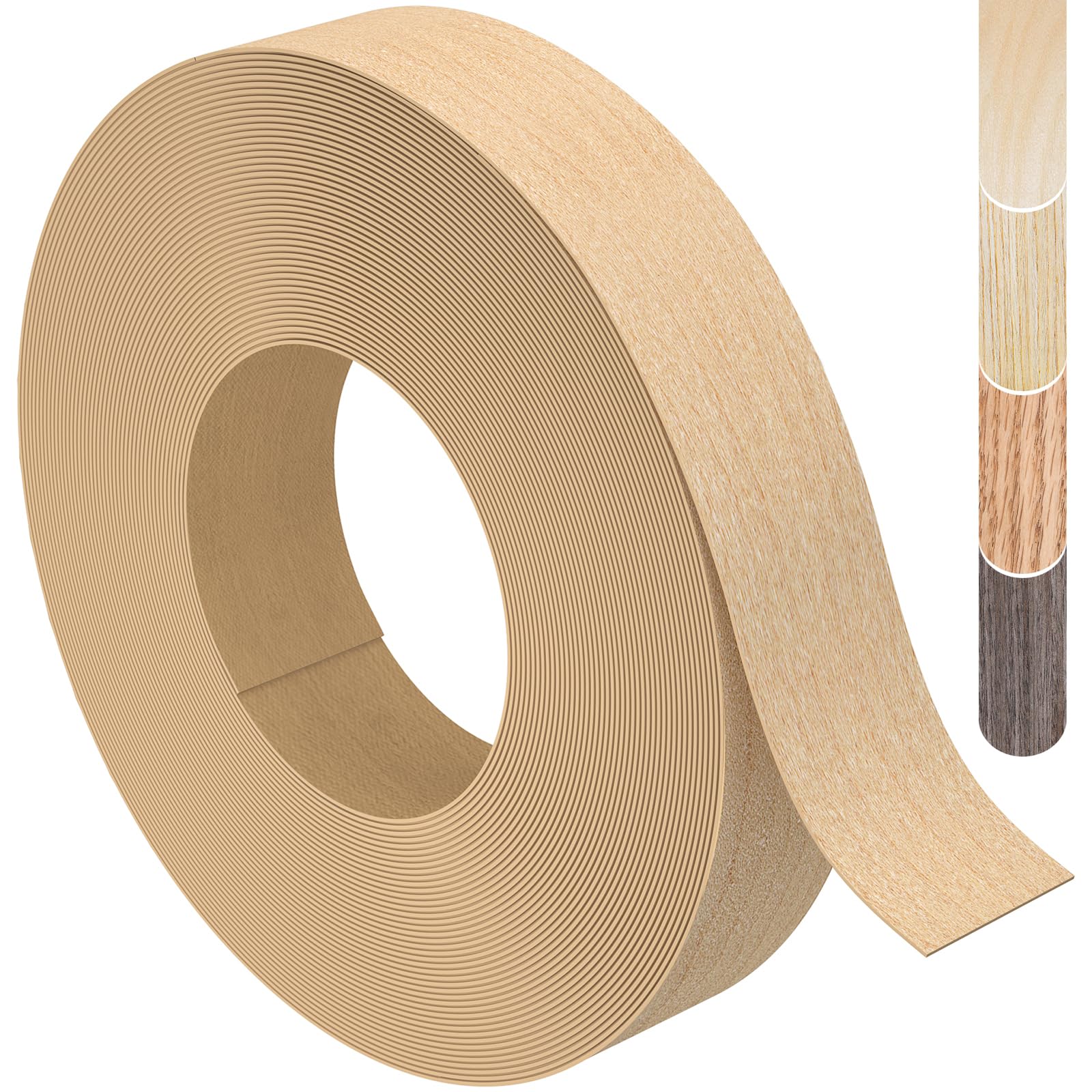 Snapklik.com : Maple Edge Banding, 3/4 Inch X 100ft Roll Of Real Wood ...