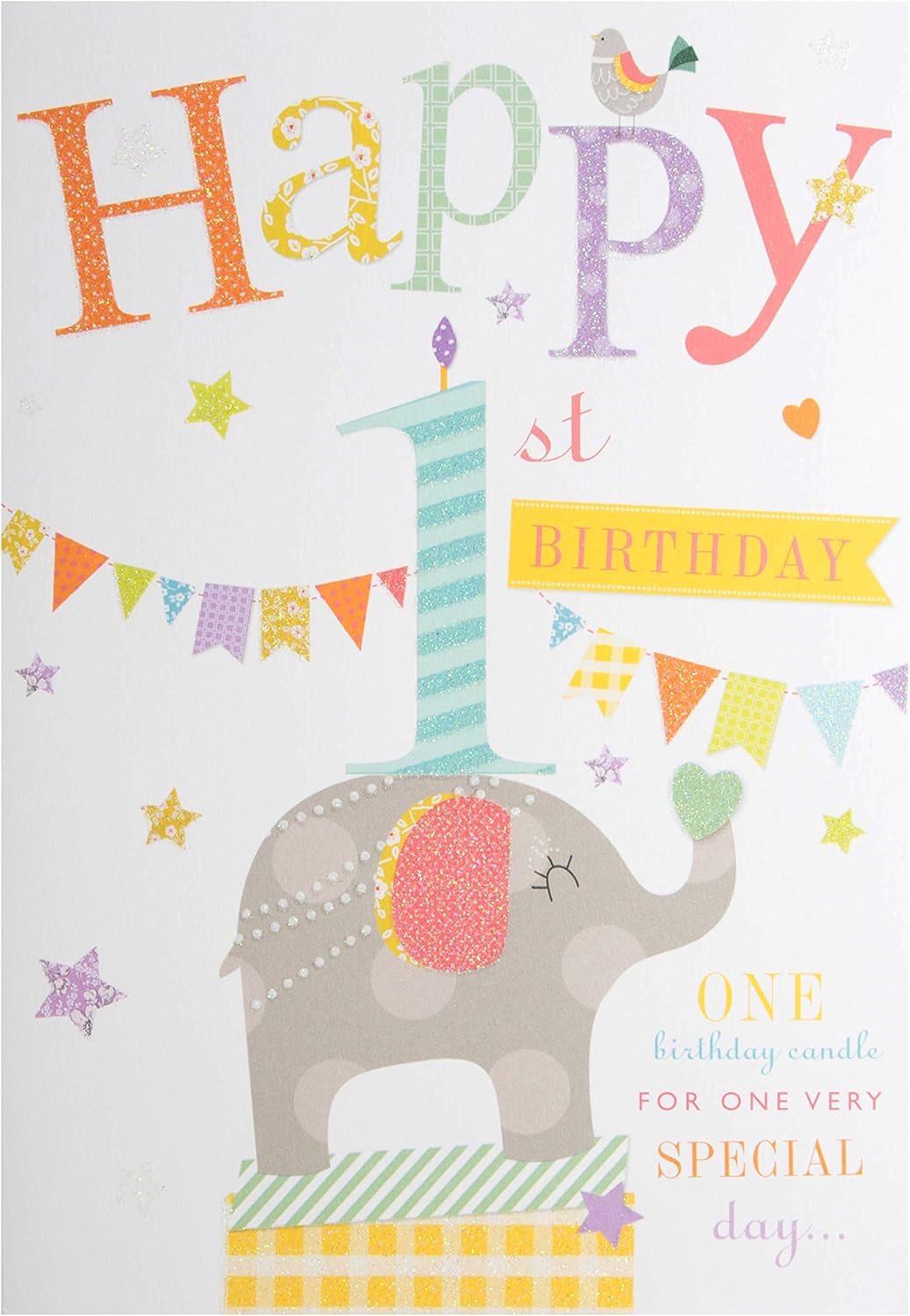 Hallmark 1st Birthday Card "Special Day" - Medium : Amazon.ca: Office ...